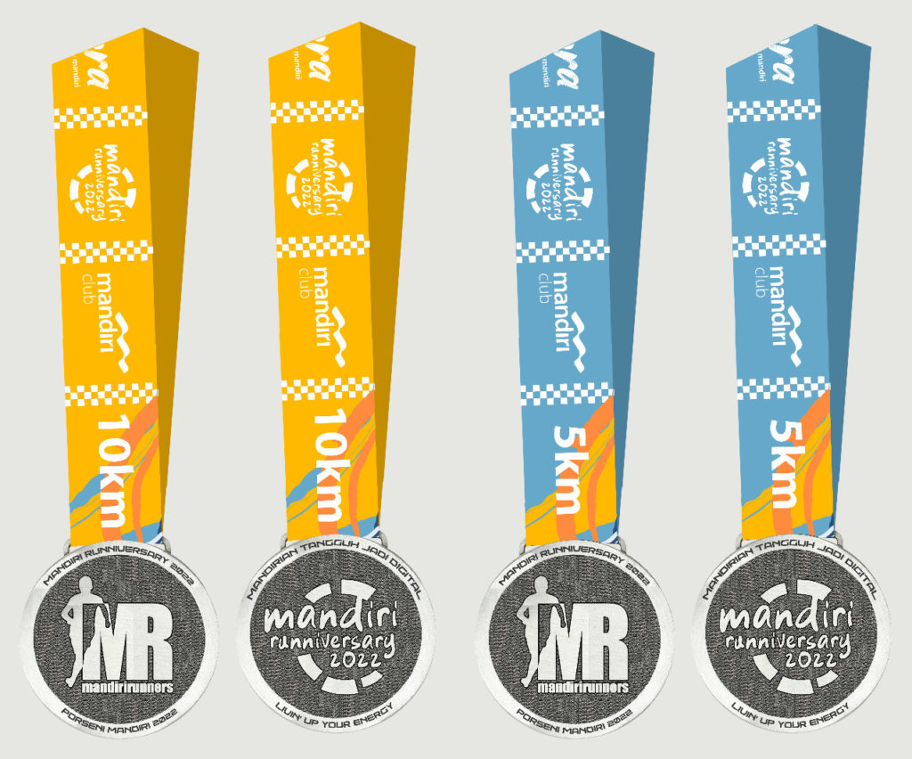 Jadwal Racepack - Mandiri Runniversary 2022